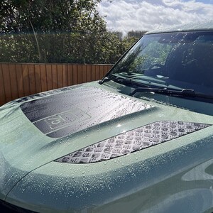 75th Anniversary Hood Decal for Land Rover Defender L663 Bonnet Graphic ...