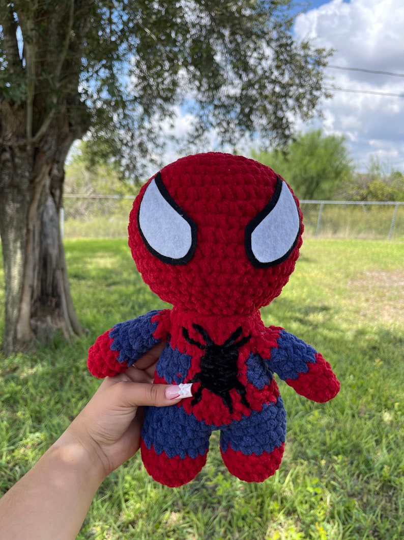 Crocheted Spider-man - Etsy