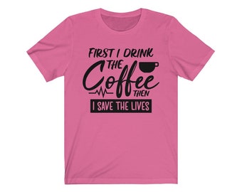 First I Drink Coffee - Etsy