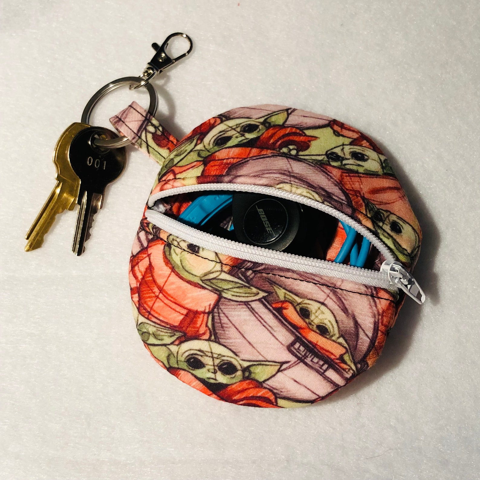 Round Ear Pod/coin Pouches - Etsy