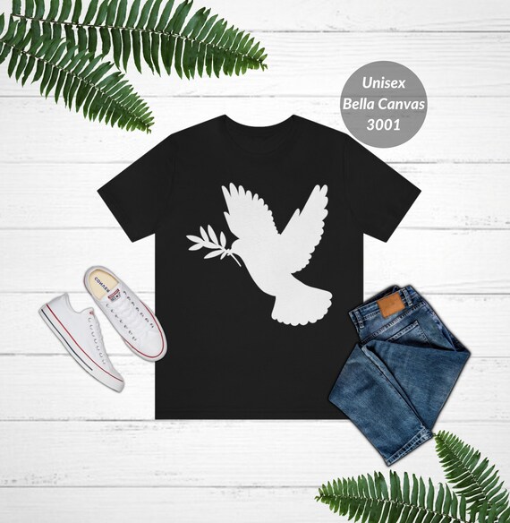 White Dove Peace Shirt Bird Animal Lovers Pet Tees Gift for - Etsy