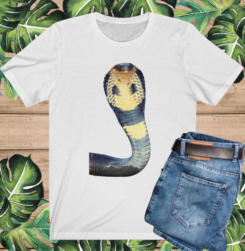 King Cobra Shirt, Wild Animals Snake Lovers Tees Gift for Her / Him ...
