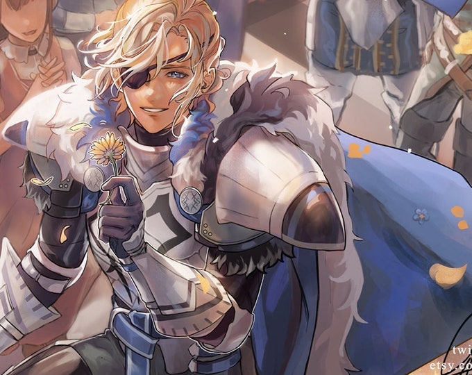 FE3H Dimitri His Reign PRINT - Etsy