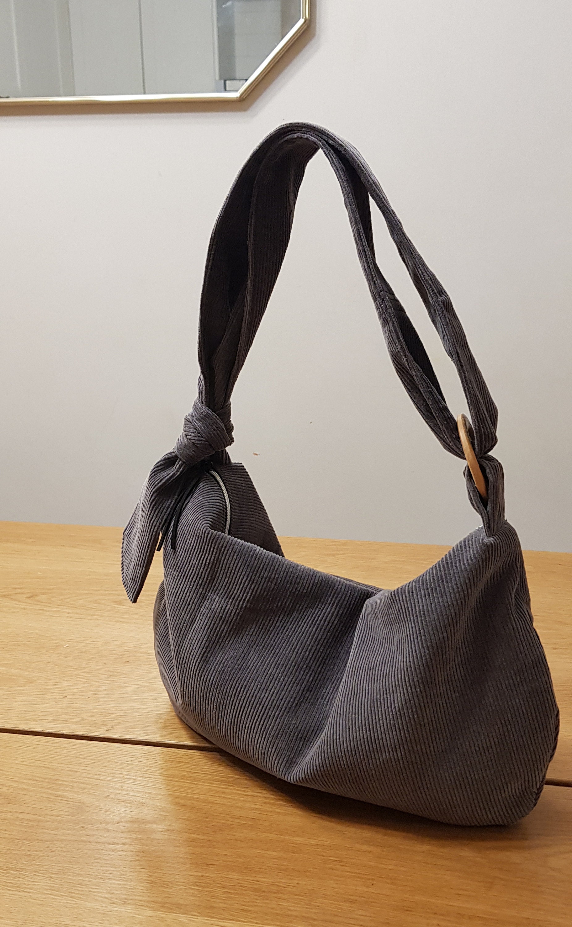 Crossbody Half-moon Bag, PDF Sewing Pattern, Strap Adjustable, Eco Bag ...