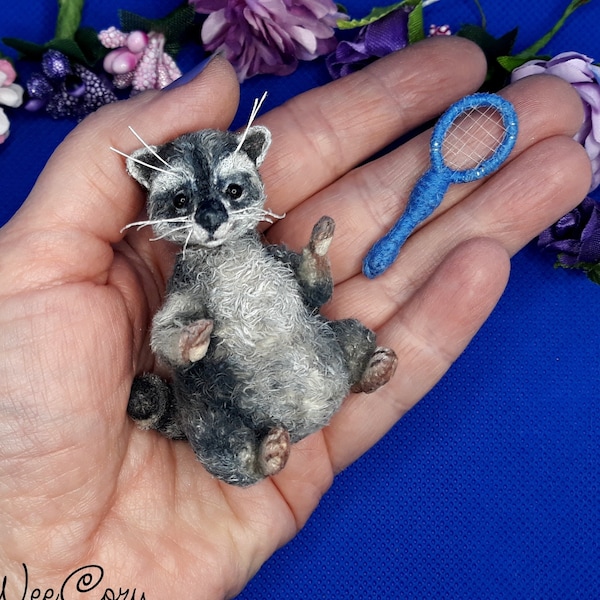 Raccoon Plush - Etsy