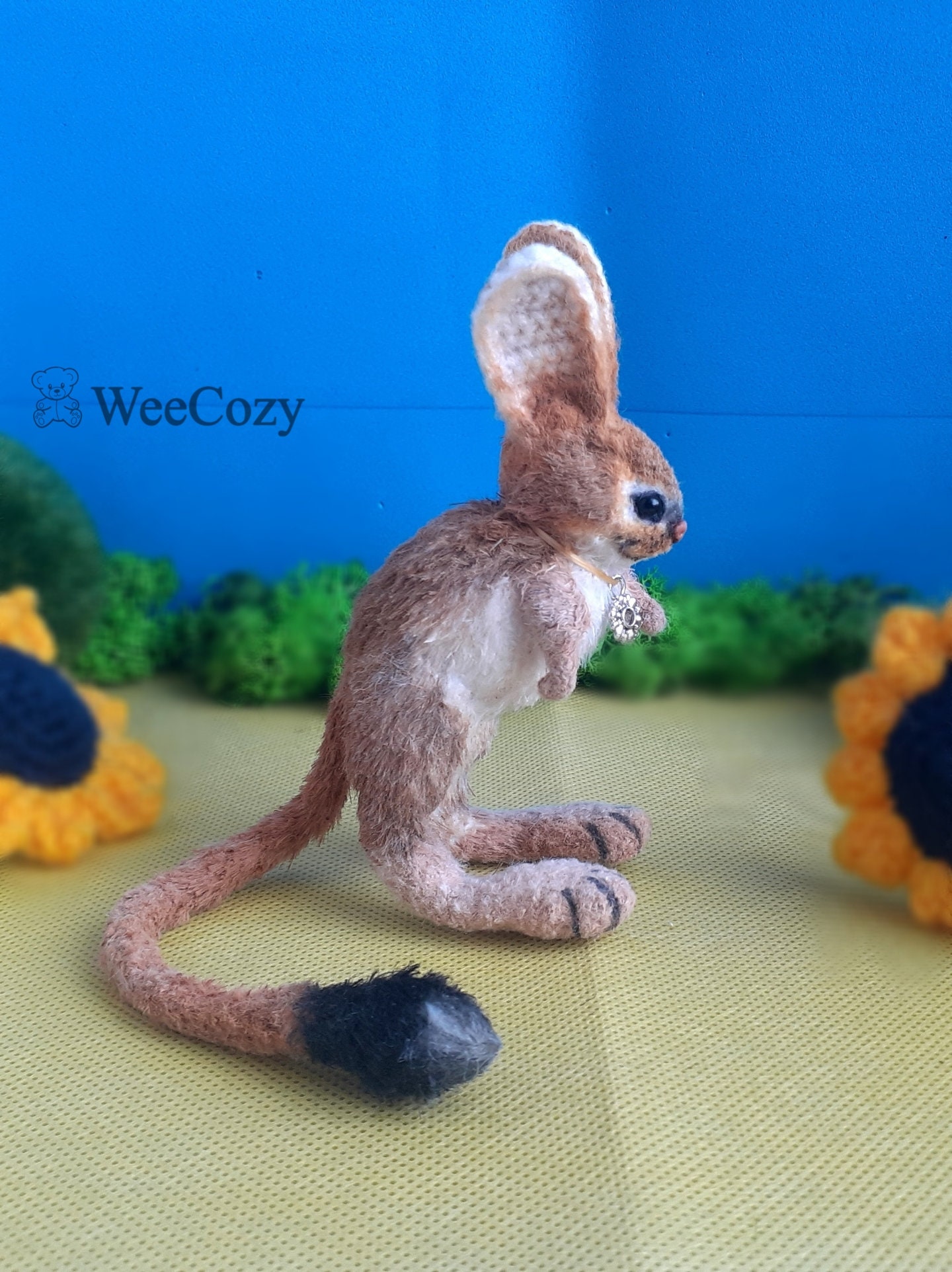 Crochet Jerboa, Rodent Toys, Realistic Animal Toy, OOAK Creature - Etsy