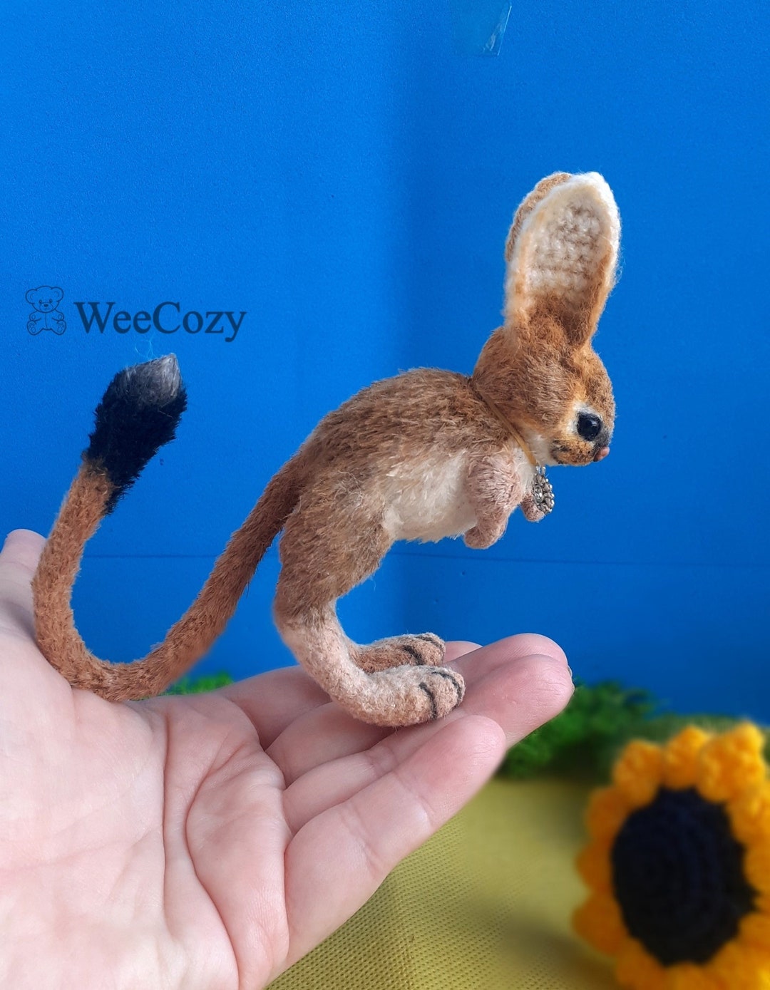 Crochet Jerboa, Rodent Toys, Realistic Animal Toy, OOAK Creature - Etsy