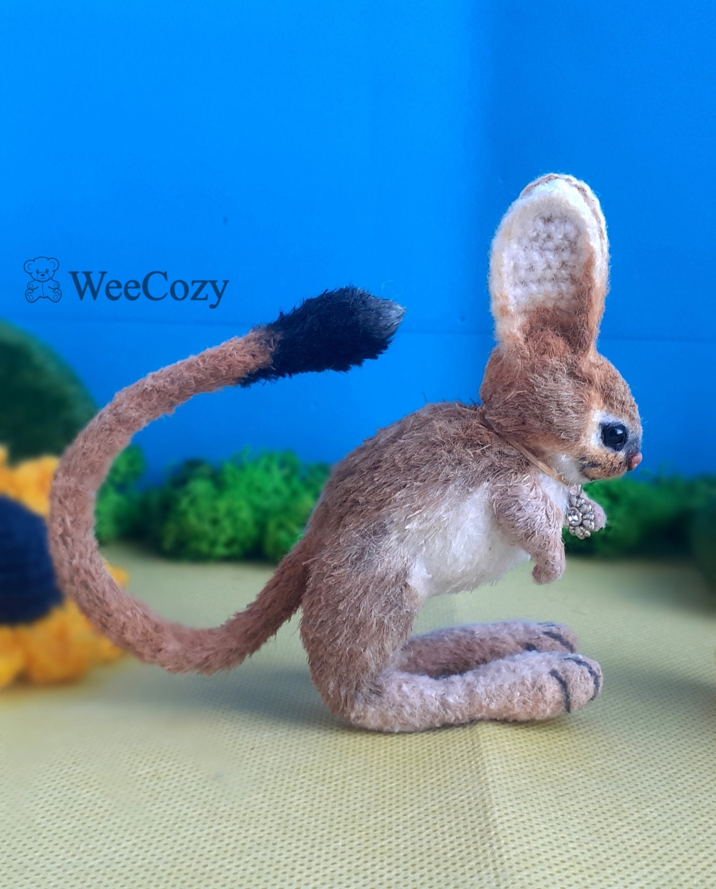 Crochet Jerboa, Rodent Toys, Realistic Animal Toy, OOAK Creature - Etsy