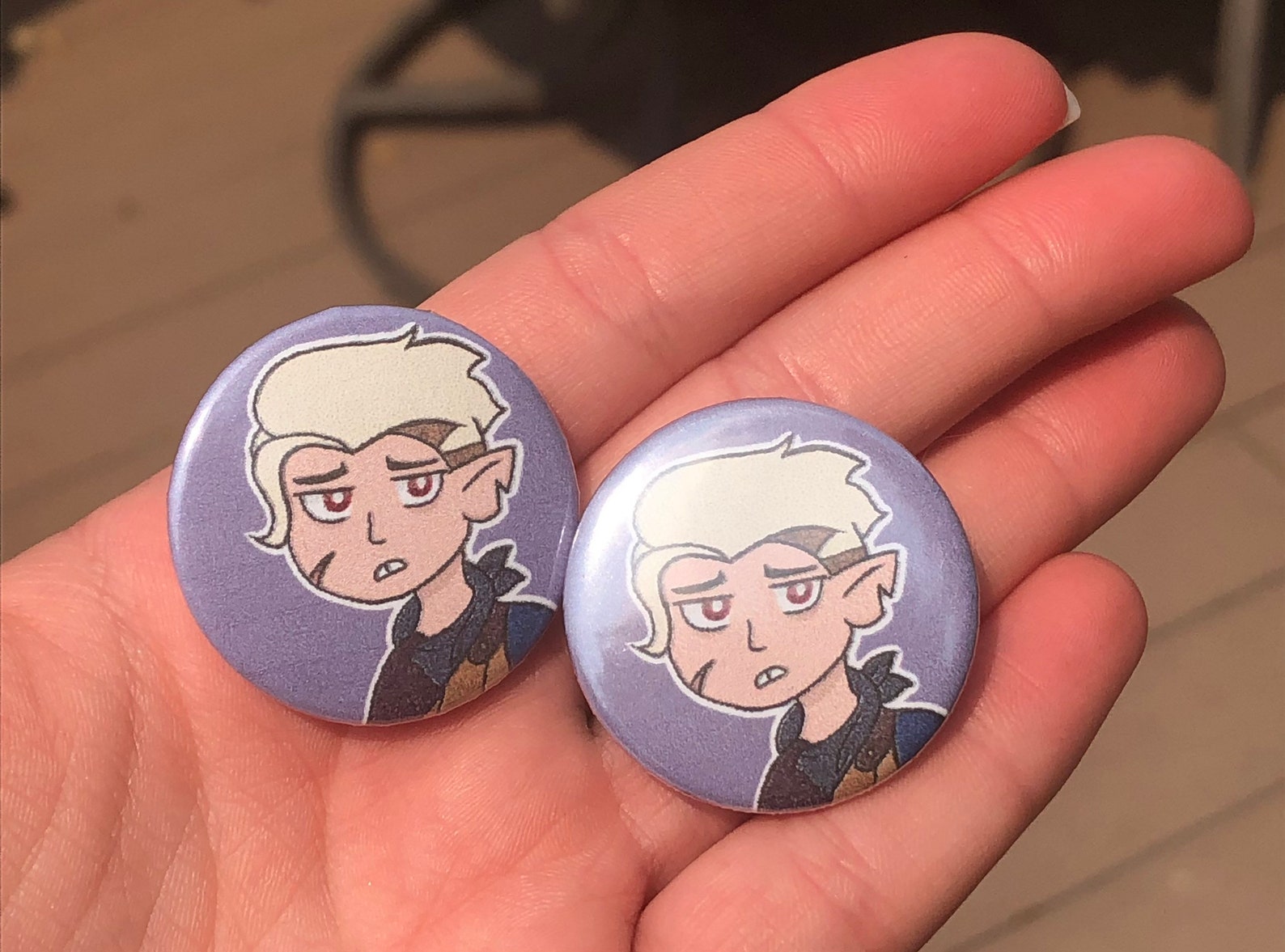 The Owl House Golden Guard Pin/ Button - Etsy