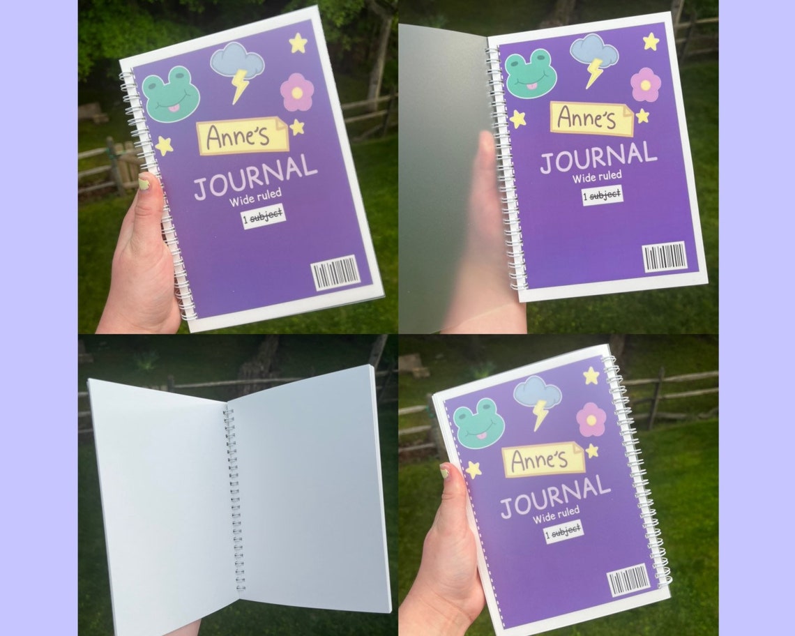 Amphibia Annes Journal Amphibia Anne Cosplay/notebook - Etsy