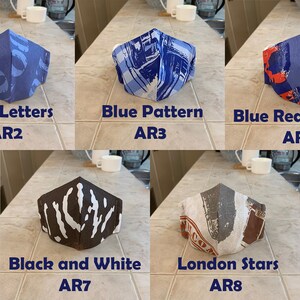 Premium Cotton Face Mask - Zen London - AR9 - Etsy