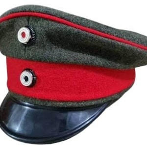 Ww1 German Crusher Cap Customize Piping Colour Style and Cap Colours ...