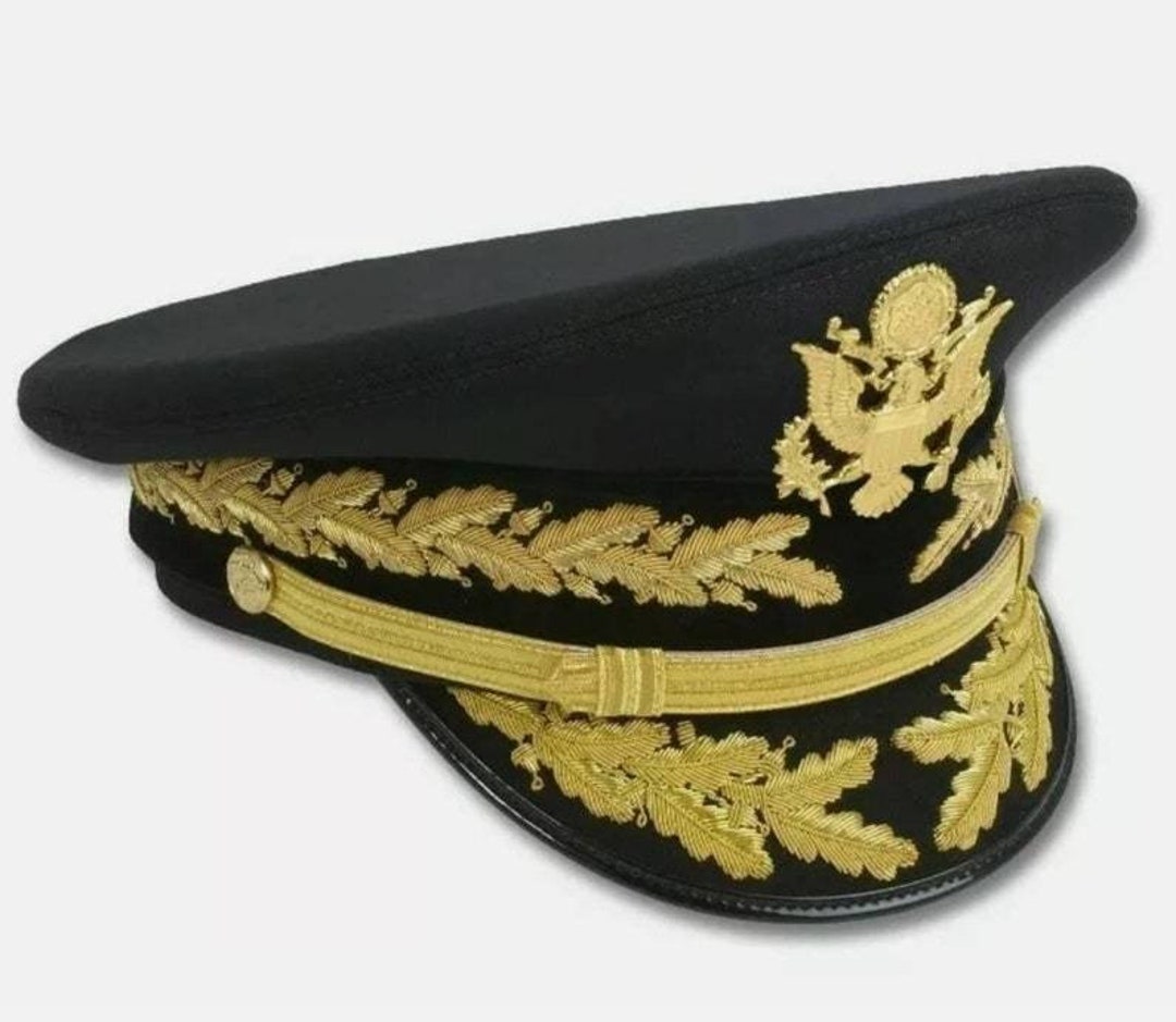 Male General Officer ASU Service Cap Reproduction - Etsy