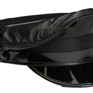 Finest Soft Real Leather Biker Army Muir Cap US Hat Authentic Uniform ...