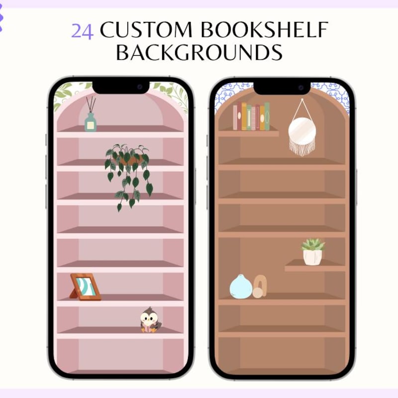 Wallpaper iPhone Shelf - Etsy