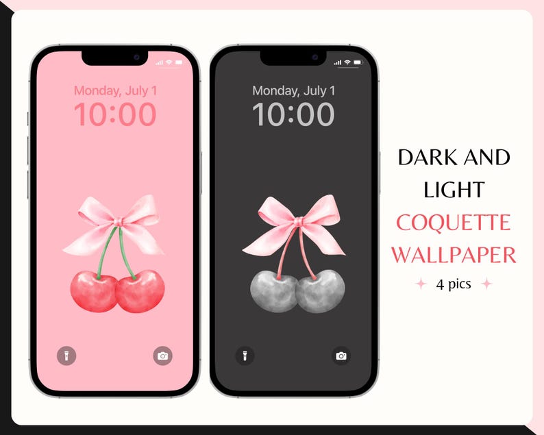 Coquette iPhone Wallpaper, Pink Aesthetic Pack, Valentine's Day Home ...
