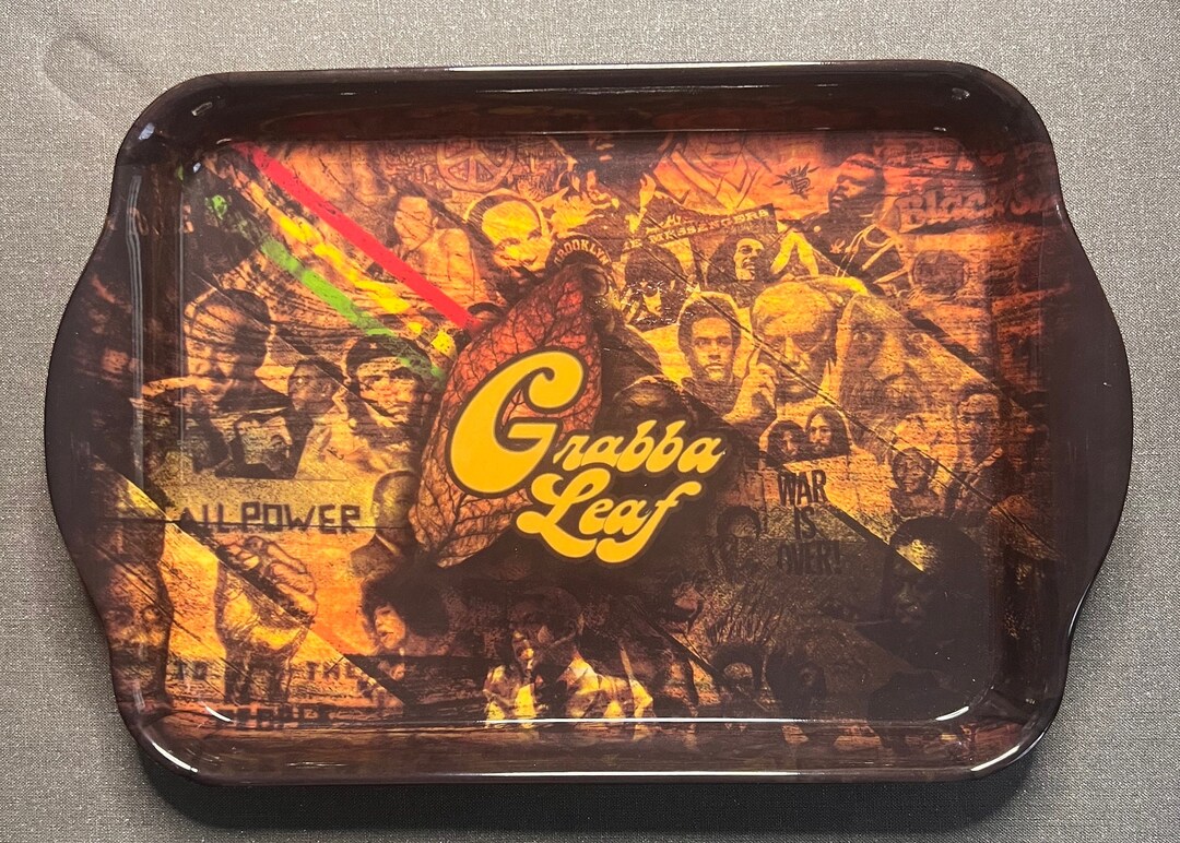 Grabba Leaf Rolling Tray- Hard Plastic - Etsy