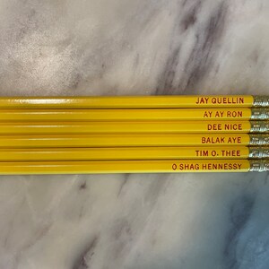 Key and Peele Substitute Teacher Pencil Set | Funny Gift - Etsy