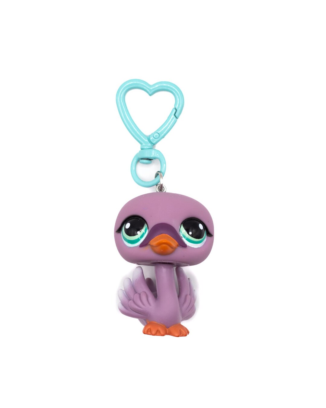 Littlest Pet Shop Purple Swan Bag Charm ~ Y2K, Nostalgic Gift, LPS ...