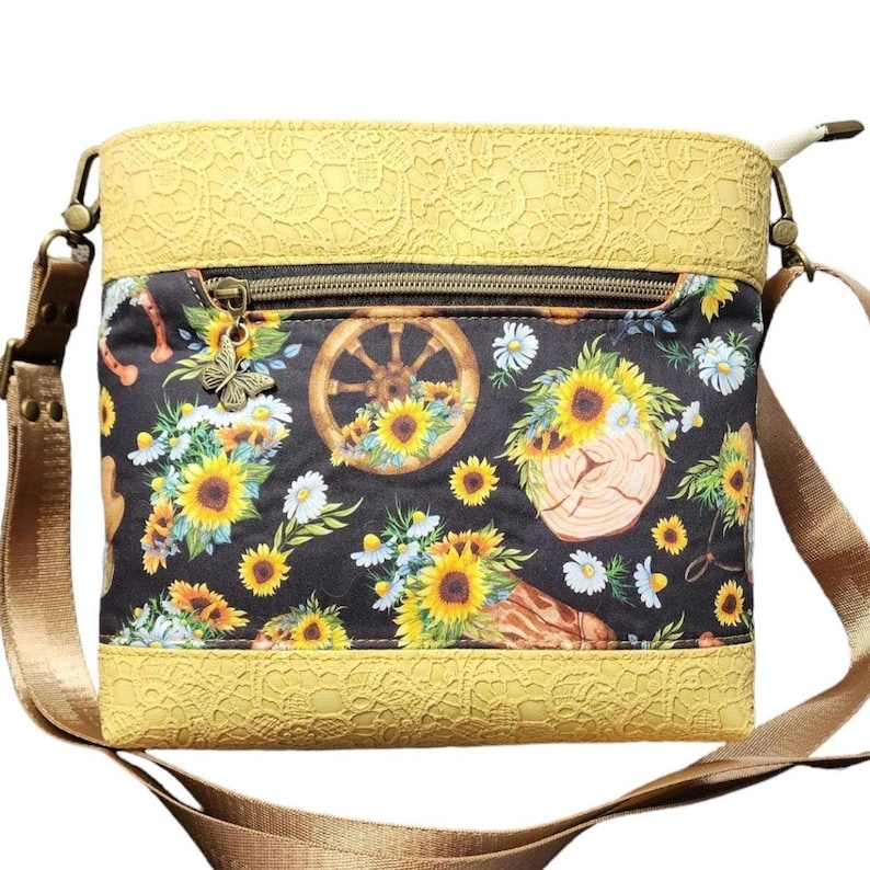 Chartreuse Crossbody Bag Sewing Pattern | Quick Sew Purse (PDF Pattern ...