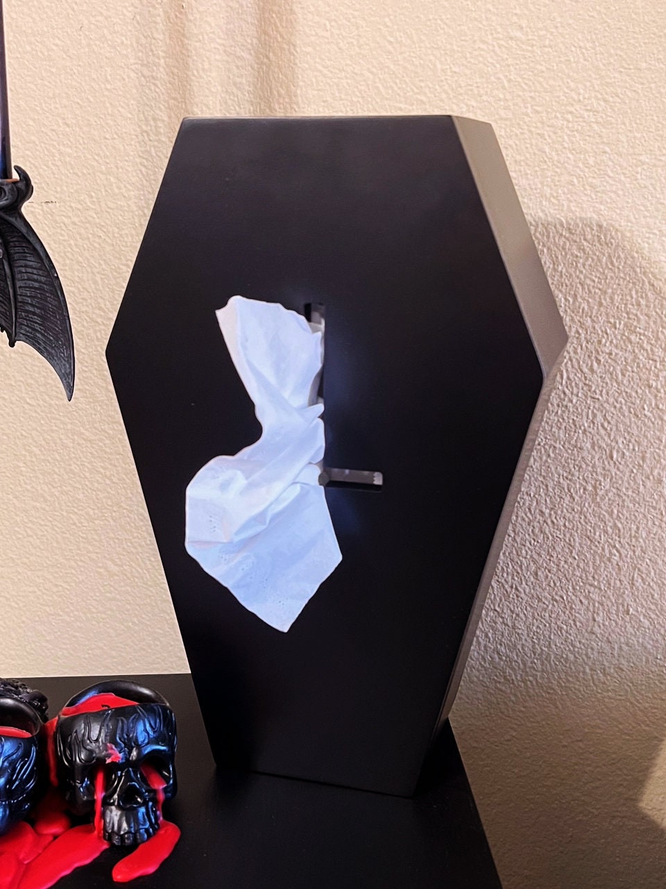 Coffin Tissue Box Cover - Etsy