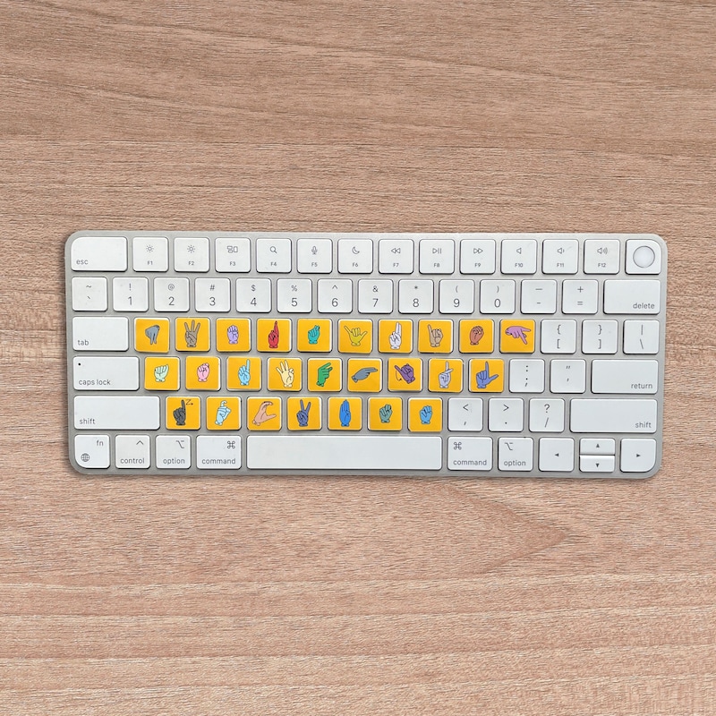 Alphabet Keyboard Stickers - Etsy