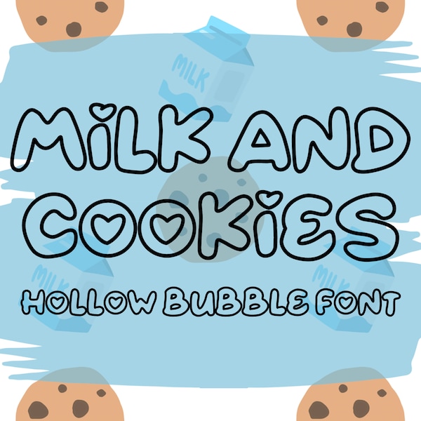 Bubble Font for Canva - Etsy