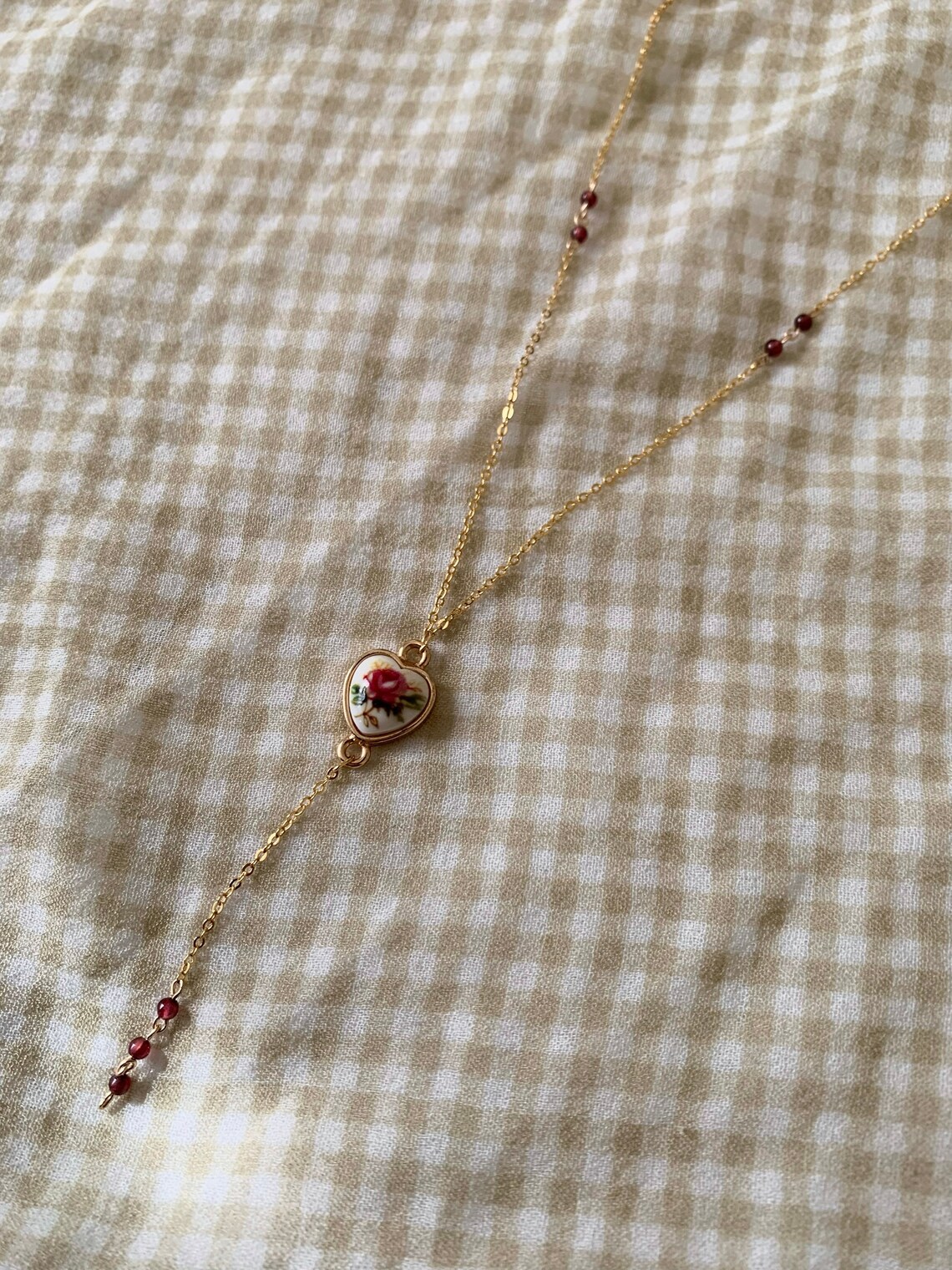 Cariño Rose Necklace | Lana Del Rey Jewelry, Coquette Jewelry, Rose ...