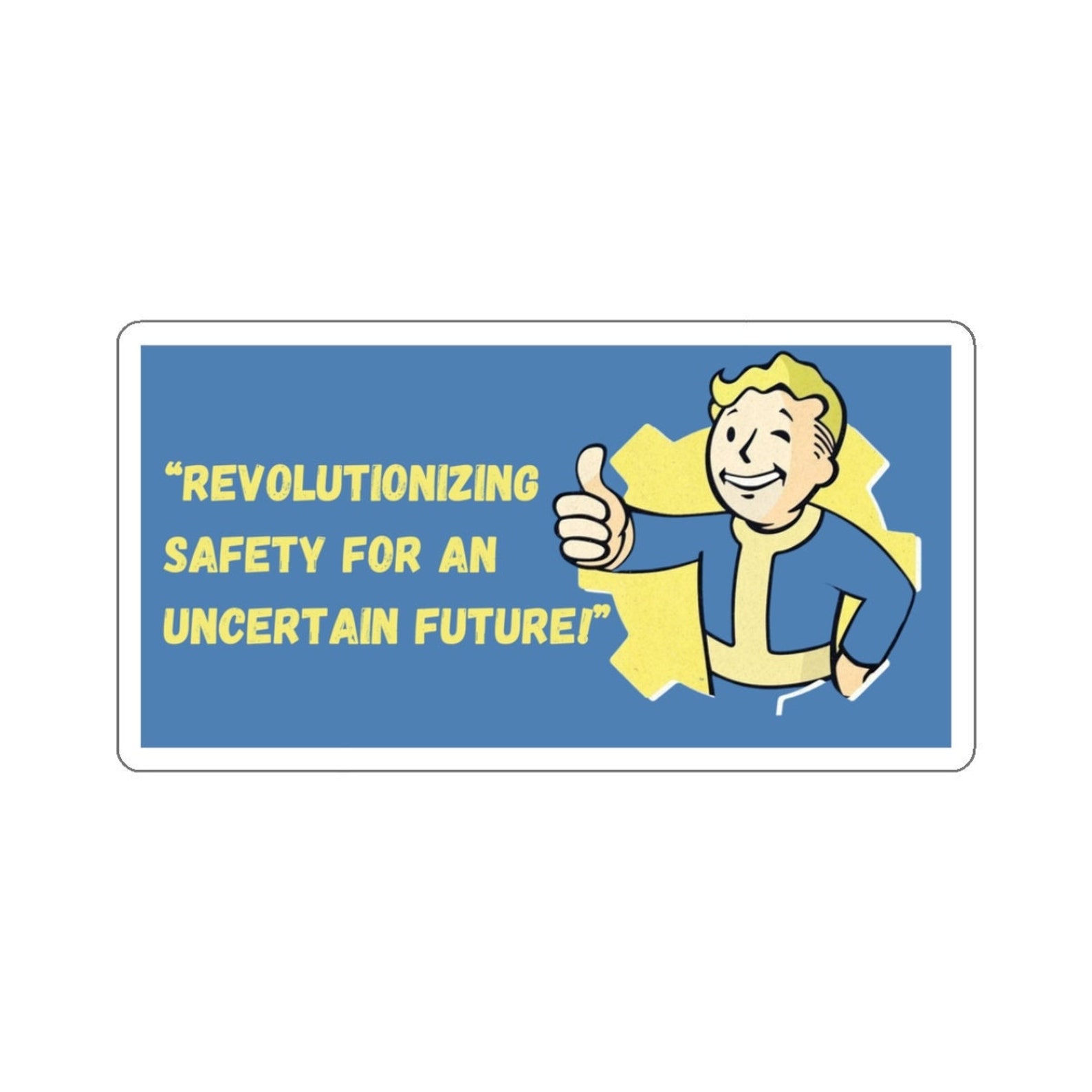 Fallout Vault-tec Sticker - Etsy