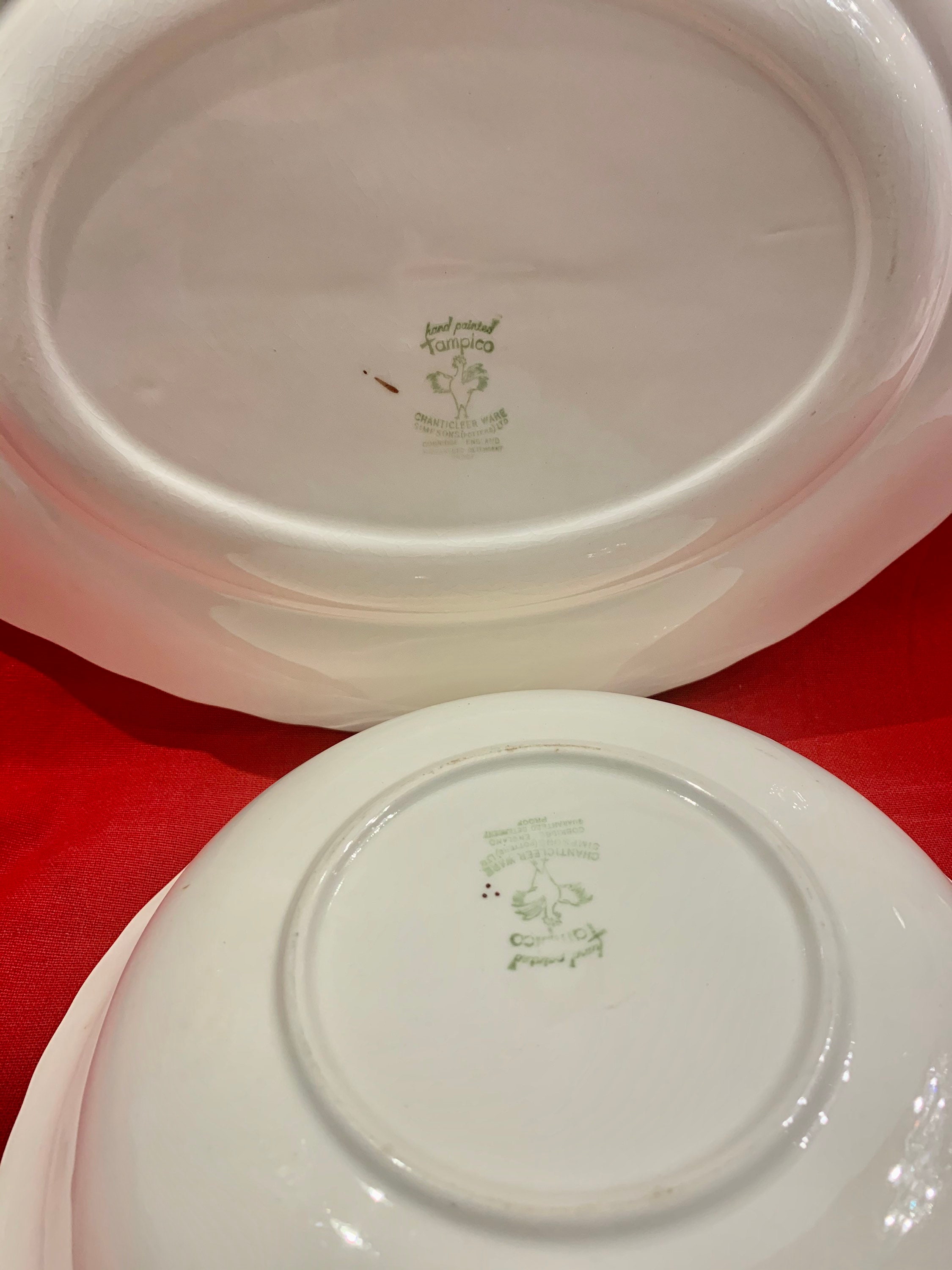 Vintage Simpsons Pottery Hand-painted Tampico Chanticleer - Etsy