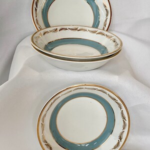 Vintage Simpsons Pottery Oakwood Dessert Bowls | Etsy