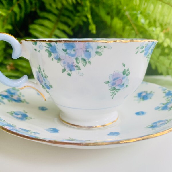 Forget Me Not Staffordshire China - Etsy