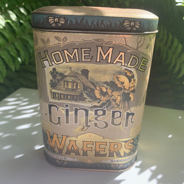 Ginger Wafers Tin - Etsy