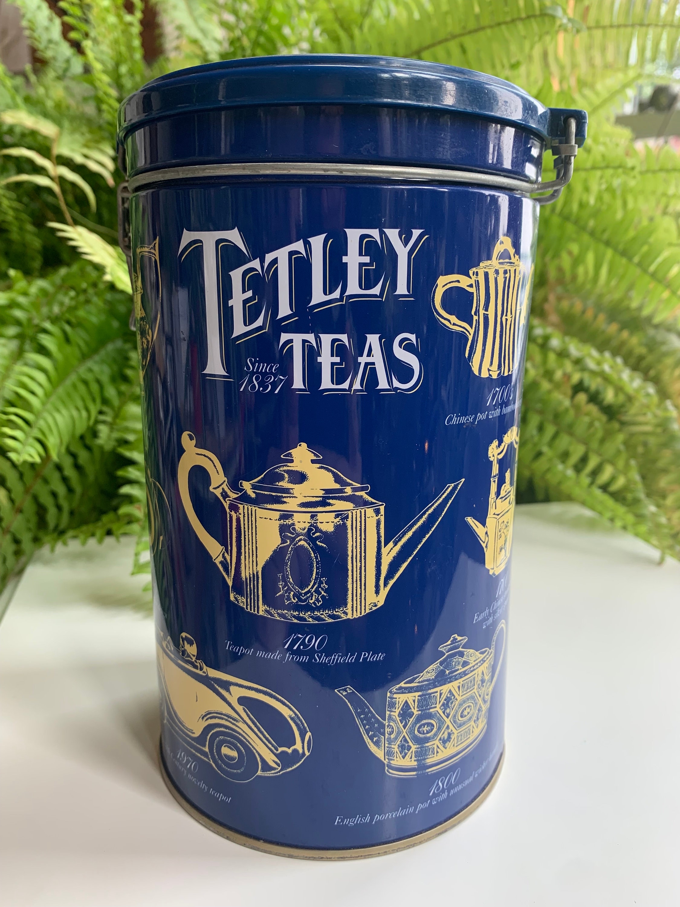 Tetley Tea Tin