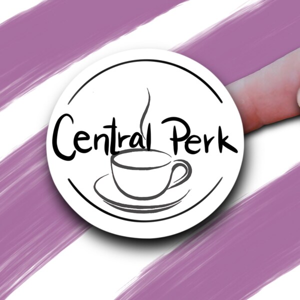 Central Perk Decal - Etsy