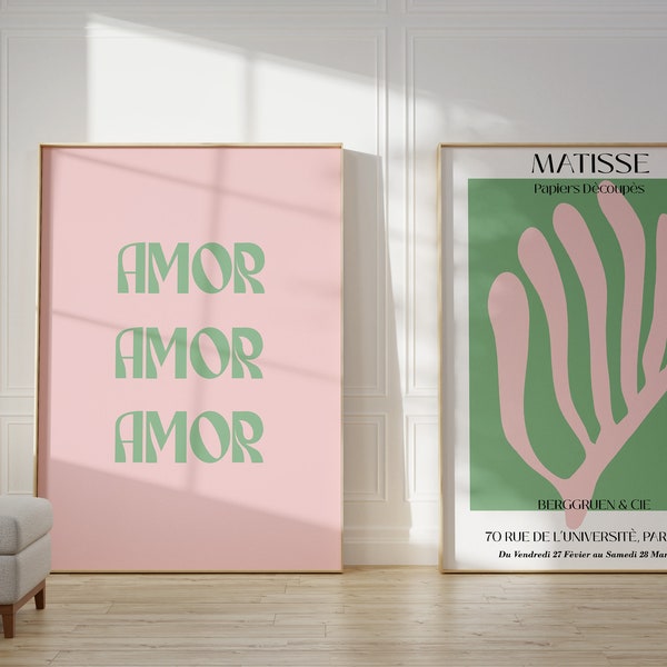 Modern Love Poster - Etsy