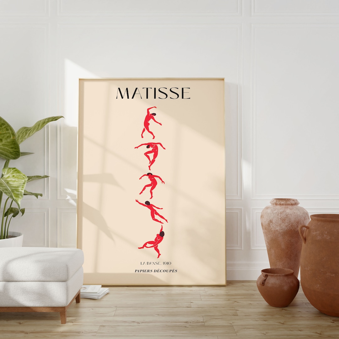 Matisse the La Danse the Dance Cut Outs Papiers Decoupes N.O 9 - Etsy