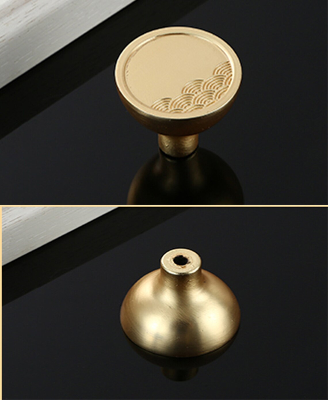 Modern Simple Gold Kitchen Drawer Knobs Pulls Cupboard Cabinet - Etsy