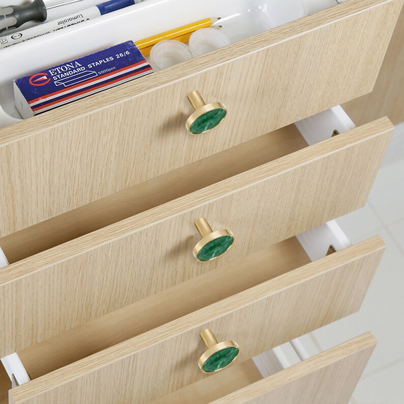 0.9 1.3 1.65 Natural Shell Drawer Knobs - Etsy