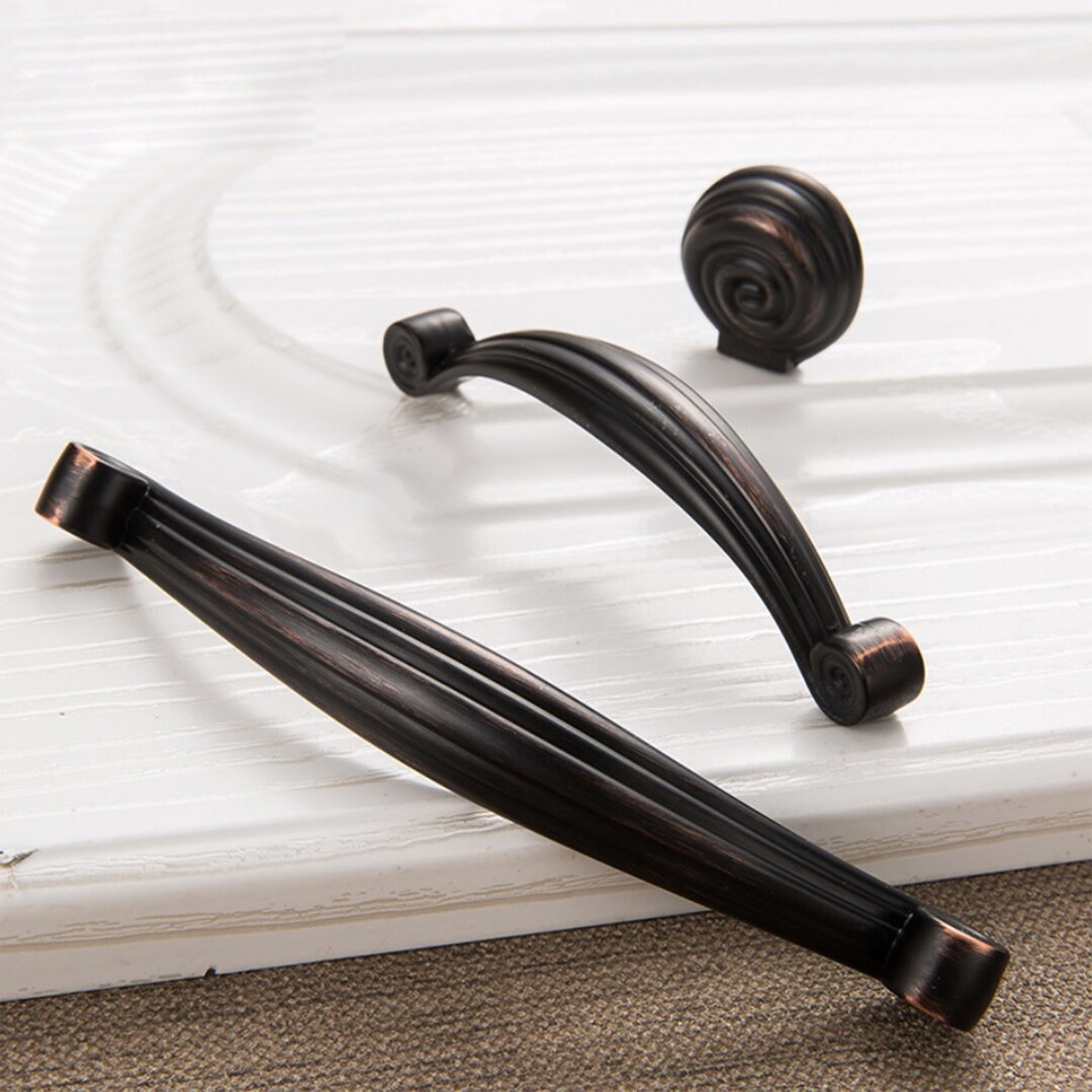 3.75 5 Bronze Cabinet Handles Pulls Bronze Drawer Pulls Handle Knobs ...