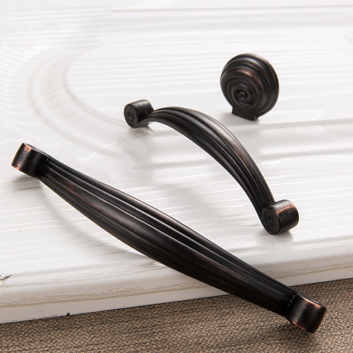 3.75 5 Bronze Cabinet Handles Pulls Bronze Drawer - Etsy