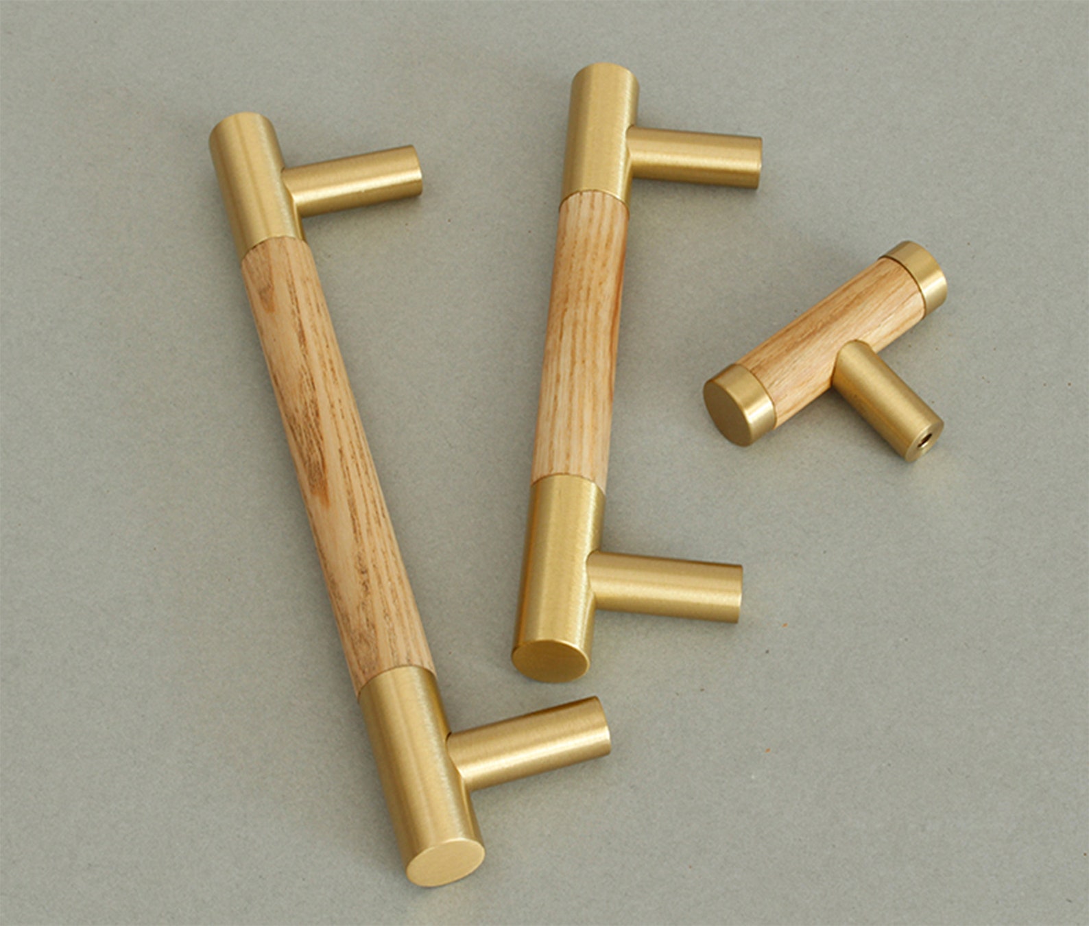 Long Solid Brass Wood Cabinet Handles Pulls Knobs Modern - Etsy