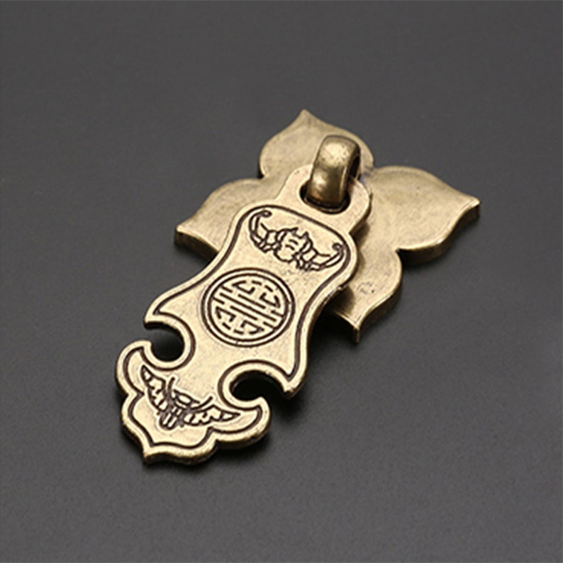 Antique Bronze Asian Cabinet Door Pulls Vintage Kitchen Drawer - Etsy