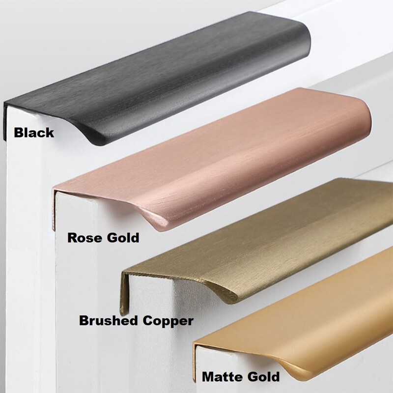 Finger Pulls for Cabinets - Etsy