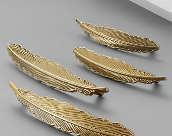 Leaf Drawer Pulls - Etsy