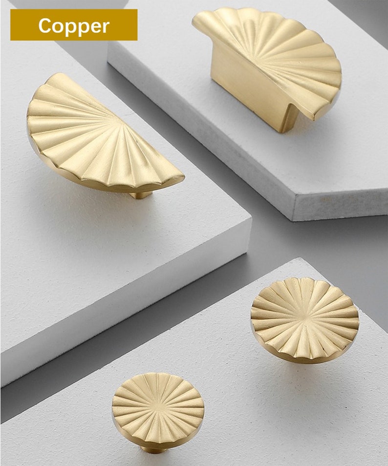 Solid Brass Leaf Drawer Pull/pure Copper Leaf Knob /gold Leaf - Etsy