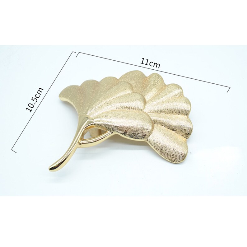 Nordic Gold Ginkgo Leaf Knob Handles /leaf Cabinet Pulls - Etsy