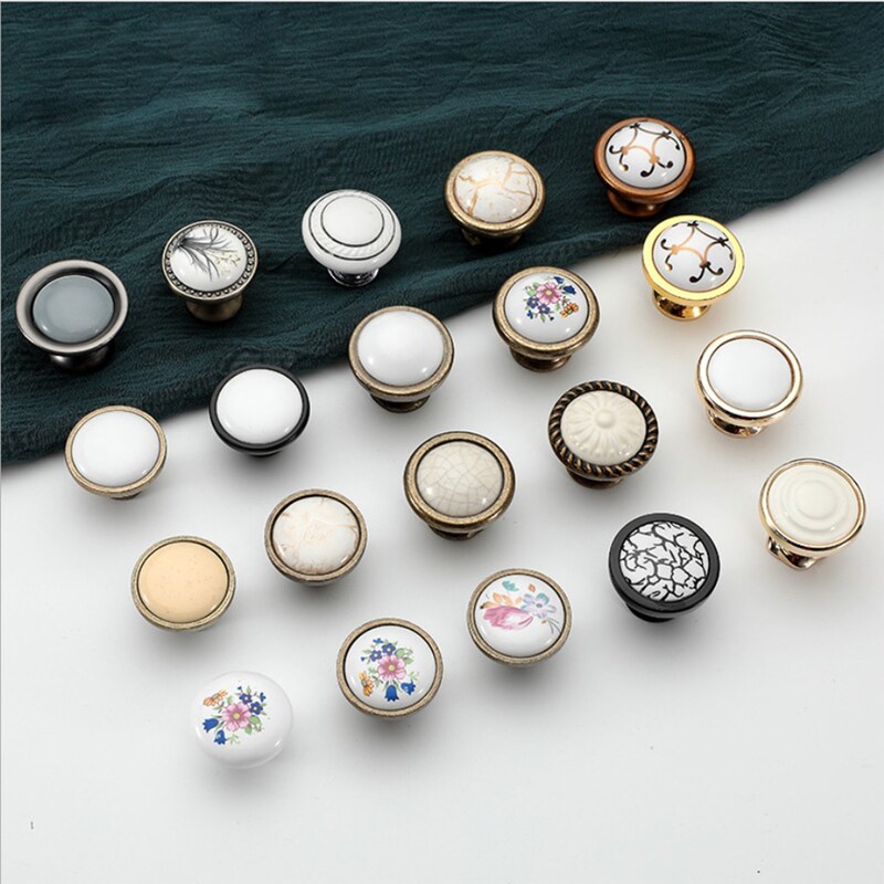 Ceramic Drawer Knobs - Etsy