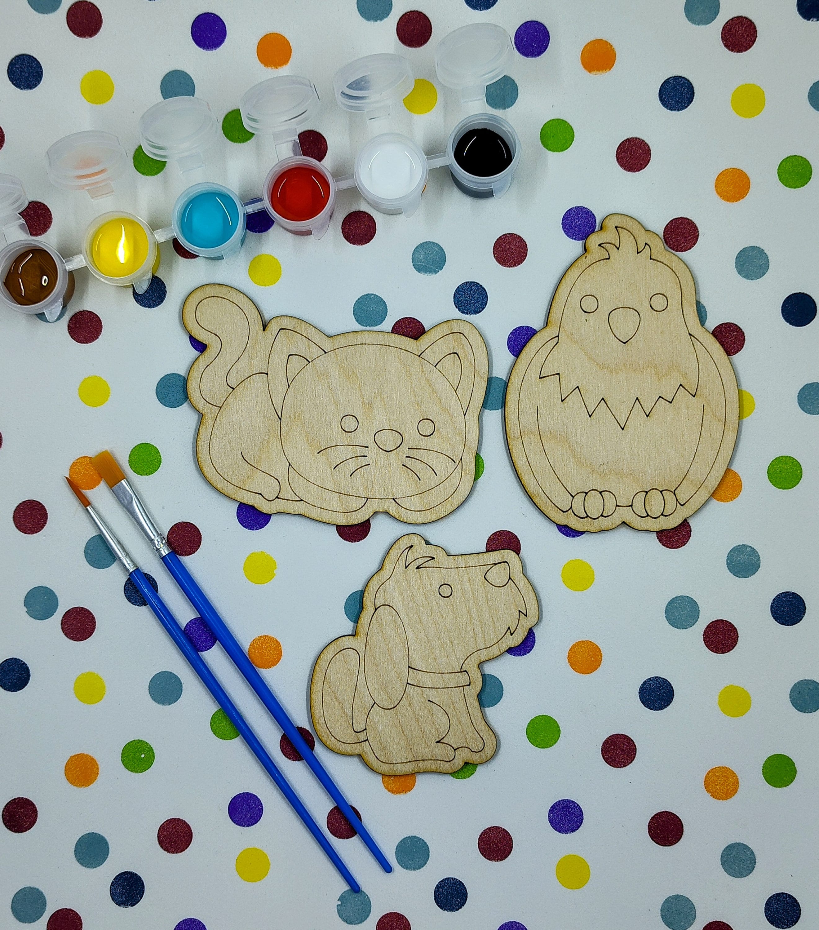 DIY Kids Pet Painting Kit | DIY Cute Animal Paint Kit | DIY Kid ...