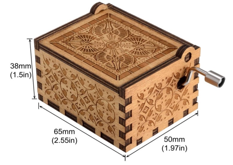 Frozen let It Go Music Box gift Wrapping | Etsy